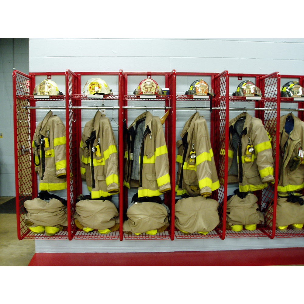 Groves Wall Mounted Red Rack