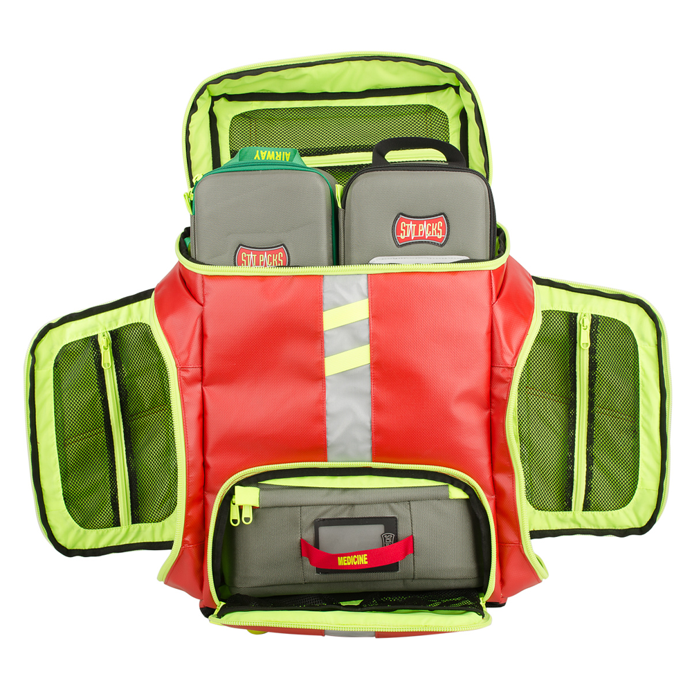 StatPacks G3+ Clinician EMS Pack, Red