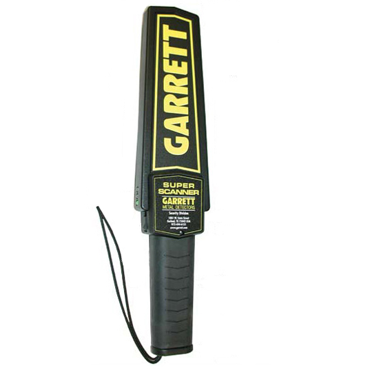 Garrett Hand-held Metal Detector, Super Scanner