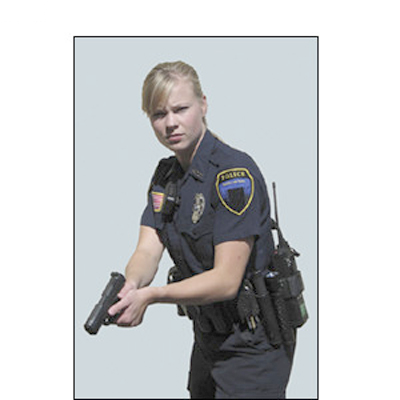Law Enforcement Targets Female Officer with Gun Split Second Target