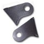 Wing Protectors, Black, Priced Per Pair, (attaches to 6" faceshield)