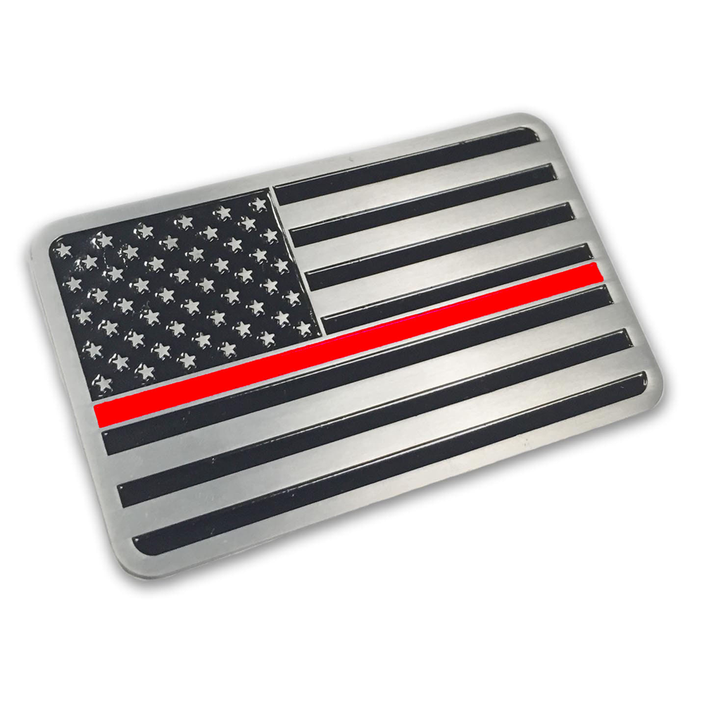 Thin Red Line Car Emblem