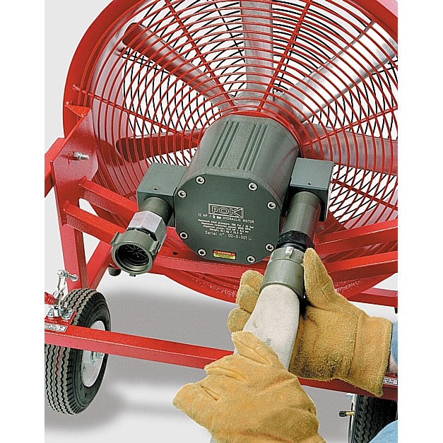 Super Vac 18" Water Powered Fan