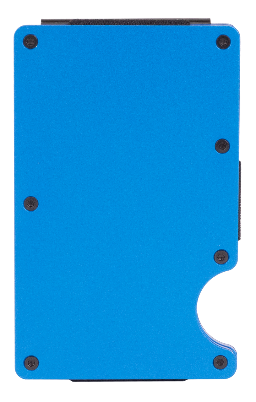 Taylor's Tins Custom Blue Metal Wallet