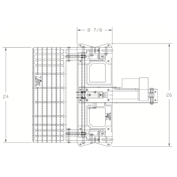 Zico Quic Step Retractable Drop Down Step, 10.5in. drop 12Volt