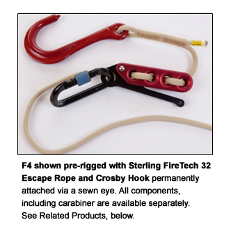 Sterling F4 Escape, Auto-Locking Descent Control Device, NFPA-E