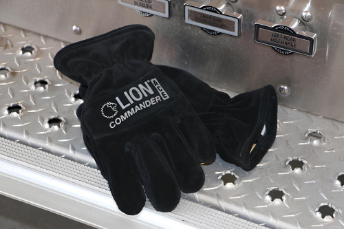 Lion Commander ACE Structural Firefighting Gauntlet Leather Glove