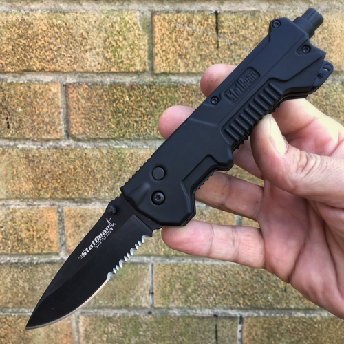 StatGear T3 Tactical Triage & Auto Rescue Tool Knife