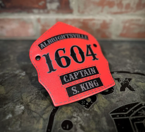 Box 31 Leatherworks Custom Traditional Helmet Shield