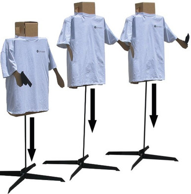 Action Target PT 3D Target Stands, Use for 3D Targets (single stand)