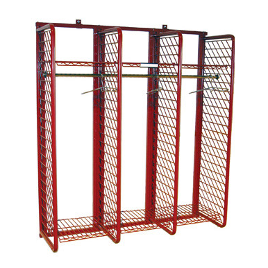 Groves Inc. Wall Mounted Red Rack