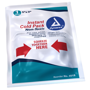 Dynarex 4x5 Non-Toxic Instant Cold Pack