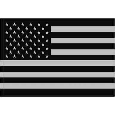 Exclusive Reflective Subdued U.S. Flag Decal