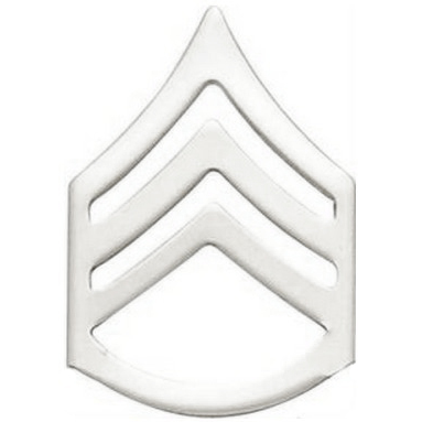 Smith & Warren Staff Sergeant Collar Pins, 1.17" x .78"