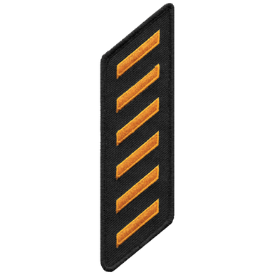 Hero's Pride Sextuple Hash Marks with Merrowed Border