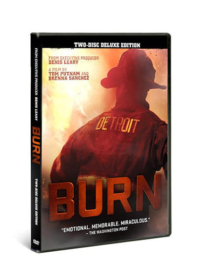 Detroit Fire Film BURN, Detroit Firefighters Documentary DVD