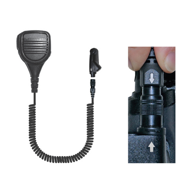 Ear Phone Connection Rhino Speaker Microphone for HARRIS UNITY XG-100 ...