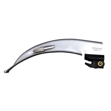 BOMImed Disposable Conventional Curved Plastic Heel Laryngoscope Blade ...