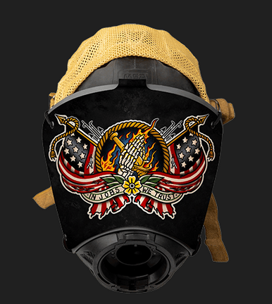 BA Shields Stock Print SCBA Lens Protection Shield