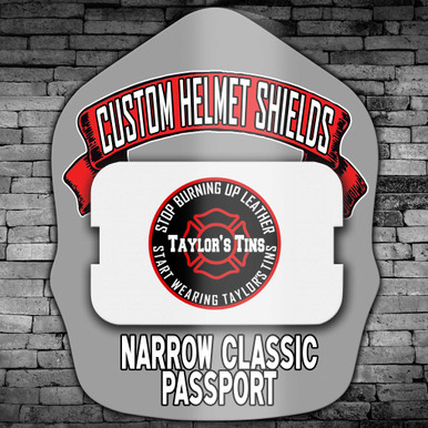 Taylor's Tins™ Narrow Classic Shield with Passport