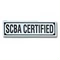 TheFireStore SCBA Certified Reflective Decal, Rectangular 1-1/4" x 4-1/4"