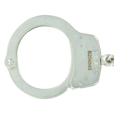 Smith & Wesson Model 100P Chain Handcuffs, Push Pin Dual Lock System