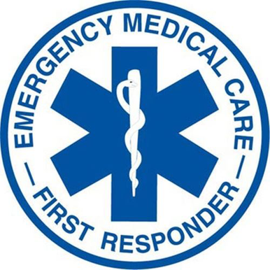 Emergency Medical Care First Responder 3.5 Inch Round Decal