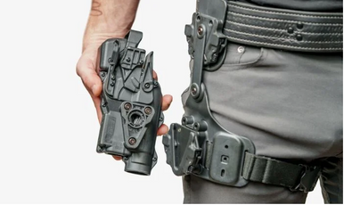 Alien Gear Rapid Force Expansion - Dynamic Drop Leg - Black - With ...