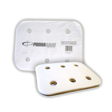 Primacare Padded Cardboard Splint 34" - Single Radiolucent, 3/4" Holes ...