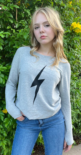 LIGHTING BOLT LIGHTWEIGHT FLEECE PULLOVER