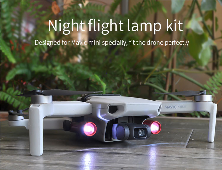 LED night flight fill light searchlight for DJI Mavic mini 2