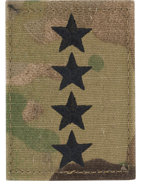 US Army OCP Velcro Rank Patch - General (GEN) - Battlefield Enterprises