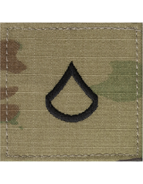 US Army OCP Velcro Rank Patch - Private First Class E-3 (PFC ...
