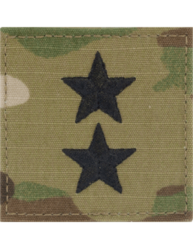 US Army OCP Velcro Rank Patch - Major General (MG) - Battlefield ...