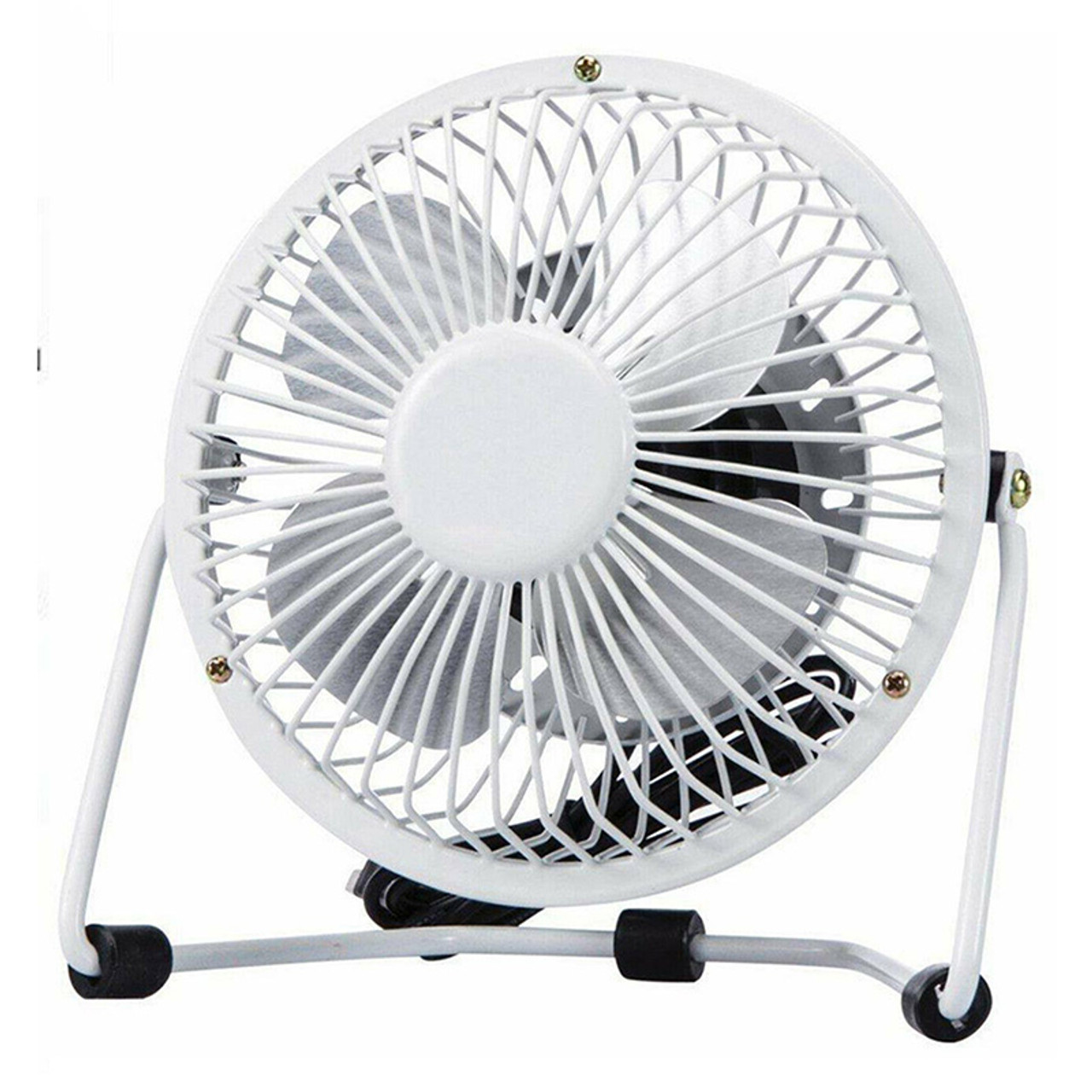 OxyCool 4 Mini USB Powered Adjustable Metal Desktop Fan