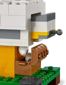LEGO 21140 Minecraft The Chicken Coop Set with Alex LEGO Minifigure ...