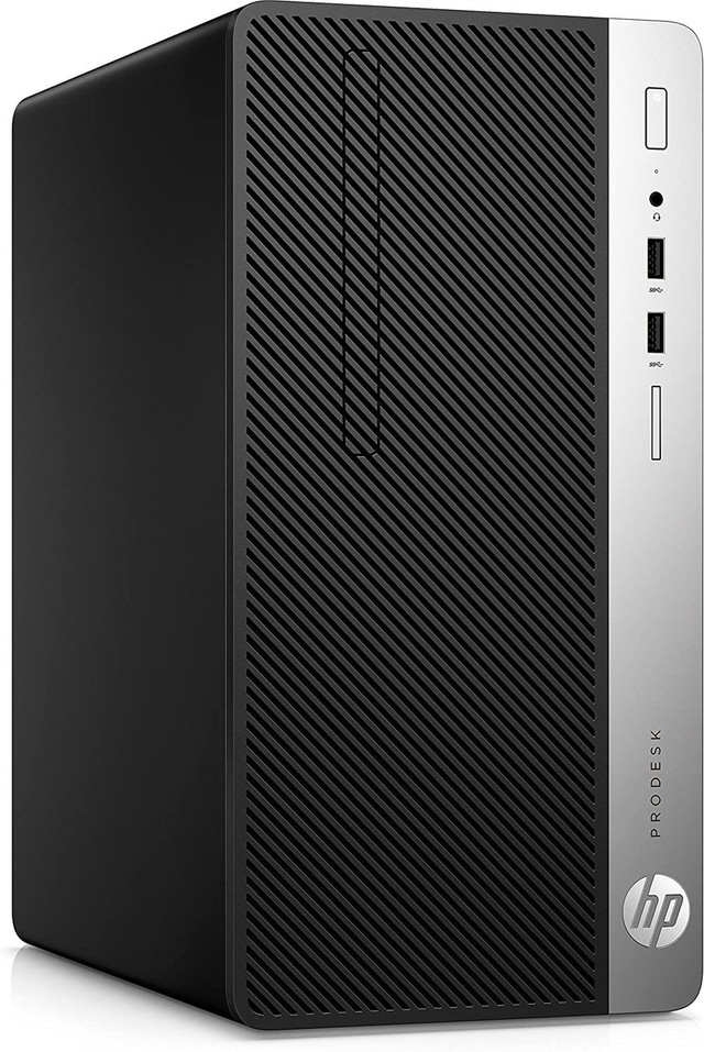 HP ProDesk 400 G5 Microtower PC Intel i5-8500 Hexa Core 3.00GHz ...