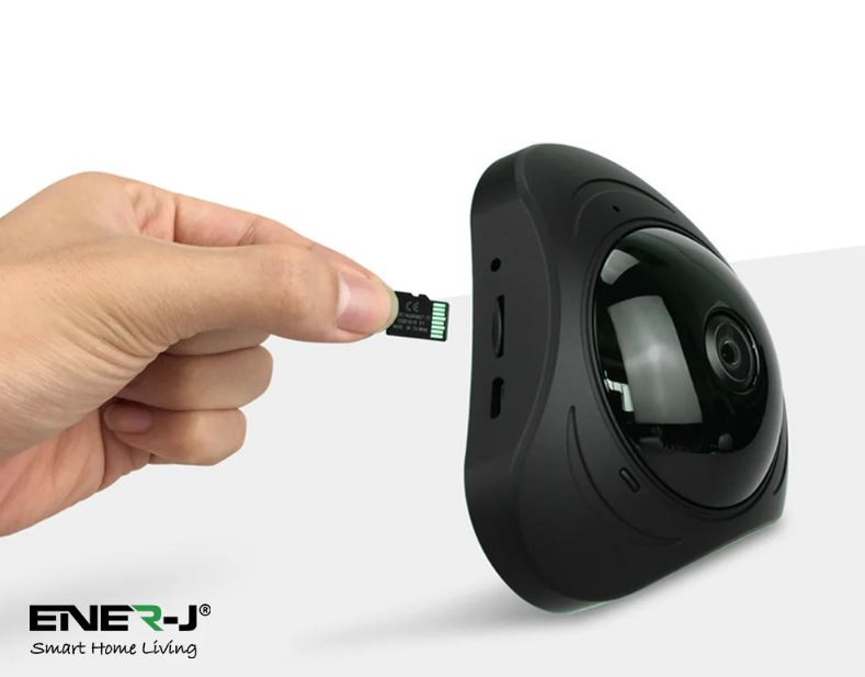 ENER-J Smart Panoramic VR IP 360° HD Home Security Camera