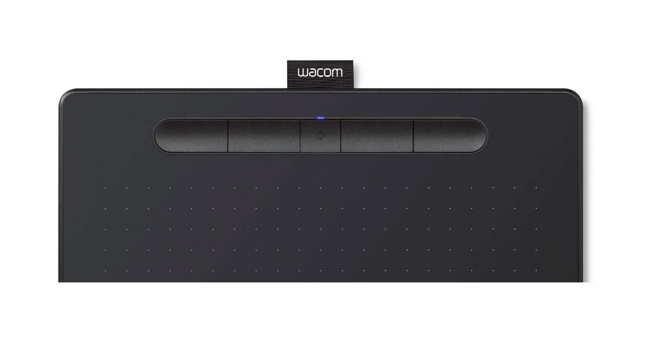 Wacom Intuos Medium Black Bluetooth Drawing Graphics Tablet & Wacom Pen 4K