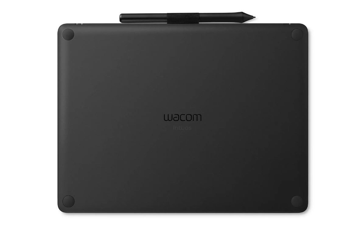 Wacom Intuos Medium Black Bluetooth Drawing Graphics Tablet & Wacom Pen 4K