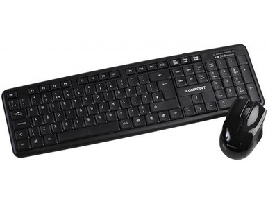 Dynamode Compoint Wireless Keyboard & Mouse Combo Black Retail with ...