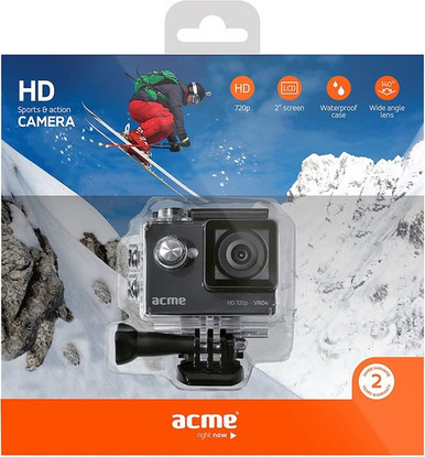 ACME VR04 HD 720p Sport Action Cam Camera + Accessories - Morgan Computers