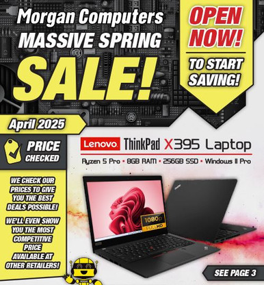 FREE Morgan Computers Sale Catalogue