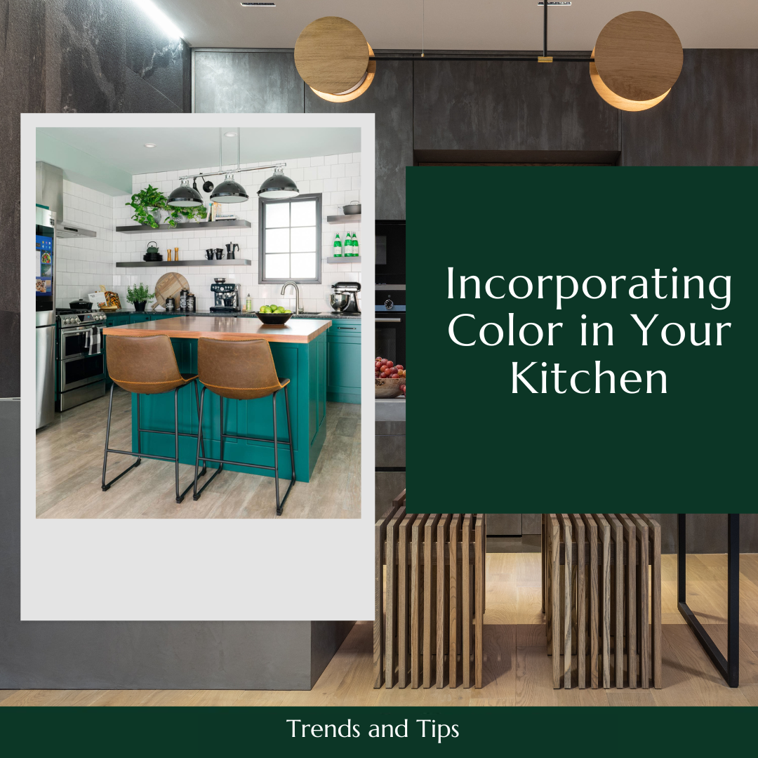 Incorporating Color in Your Kitchen: Trends and Tips - Express Kitchens