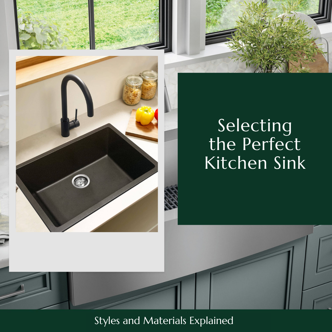 Selecting the Perfect Kitchen Sink: Styles and Materials Explained ...