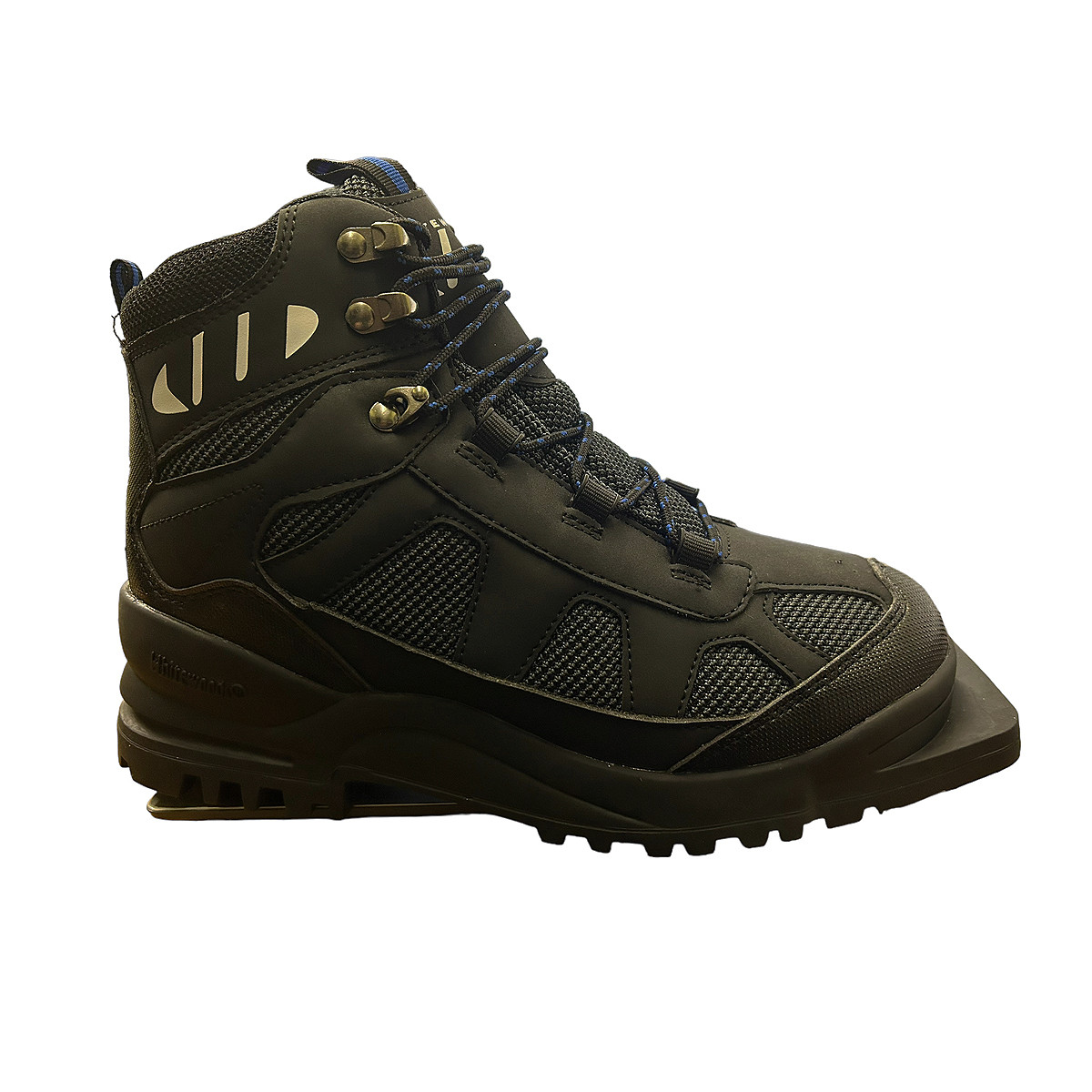 Whitewoods Model 301 75mm 3 Pin Cross Country Ski Boots - Black, Gray
