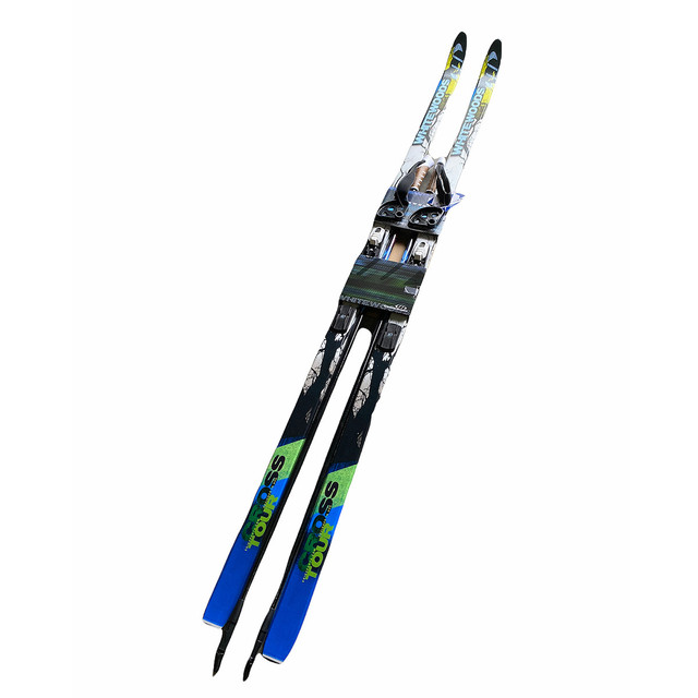 Whitewoods Model 301 75mm 3 Pin Cross Country Ski Boots - Black, Gray
