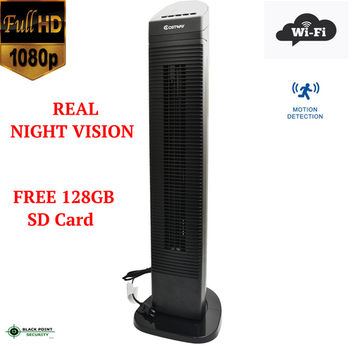 Fan Hidden Spy Camera with Night Vision and WIFI