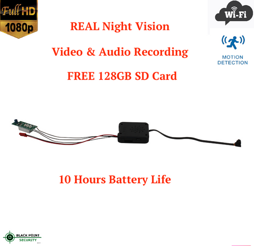 DIY KIT Do it Yourself Hidden WIFI Full HD Night Vision Camera