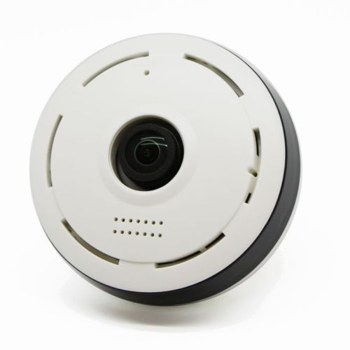 1080P Full HD WiFi Live Streaming Wireless Security Panoramic FishEye ...